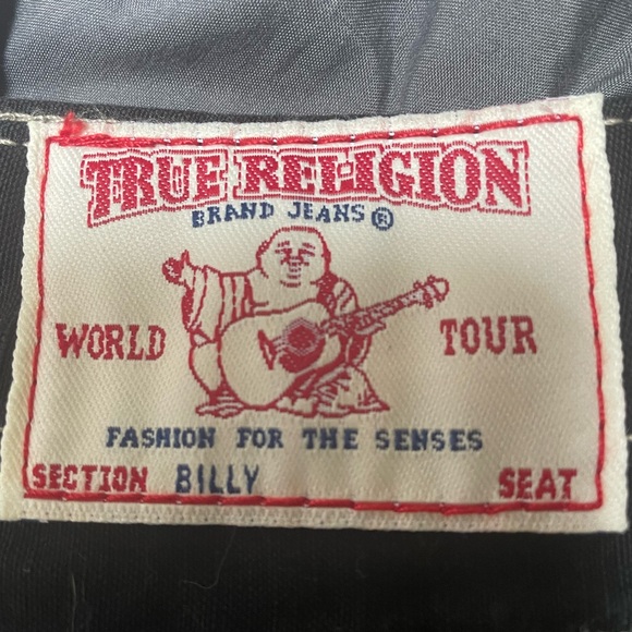 True Religion | Jeans | True Religion Black Jeans Billy Style | Poshmark